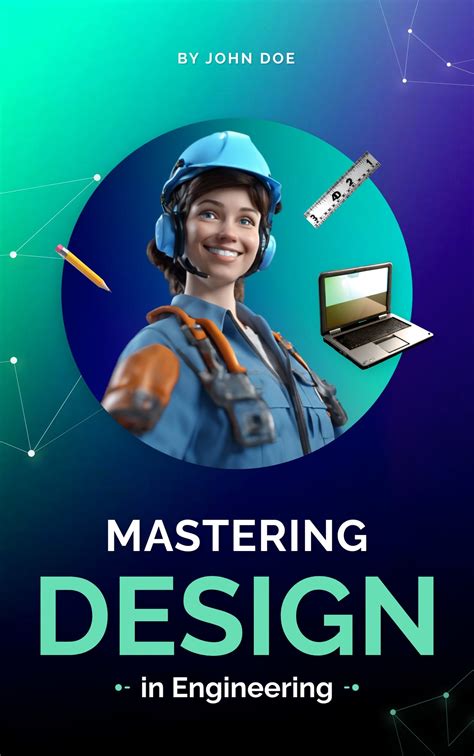 Engineering Design Book Cover Template Visme