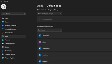 What Are The Default Program Settings In Windows