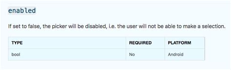 Is It Possible To Optionally Disable Picker Button Based On A Condition Issue