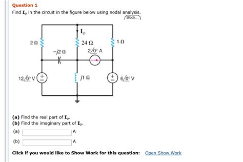 solved find i o in the circuit in the figure below using
