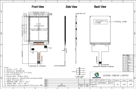 Buy Wholesale China Inch Lcd Screen Tft Lcd Transflective Display Ips Panel Nits