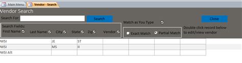Microsoft Access Purchase Order Database Vendor Management And Custom