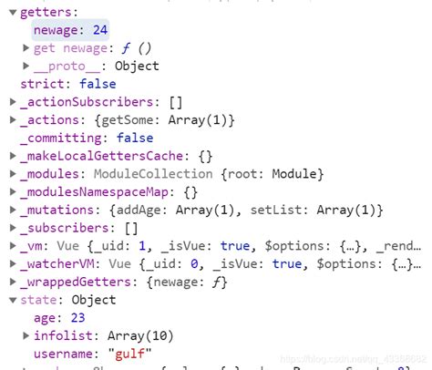 Vue学习 Vuex状态管理stategettersmutationaction应用vue 首页如何修改getters的状态 Csdn博客
