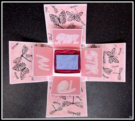 The Male Card Maker Another Exploding Box And Card