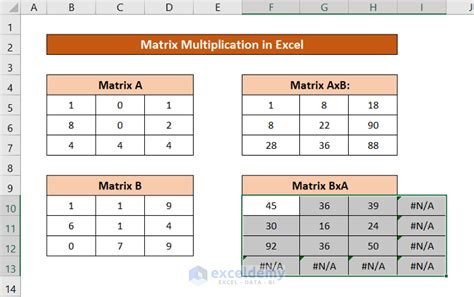 How To Do Matrix Multiplication In Excel Examples ExcelDemy