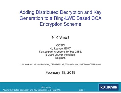 csrc presentations csrc