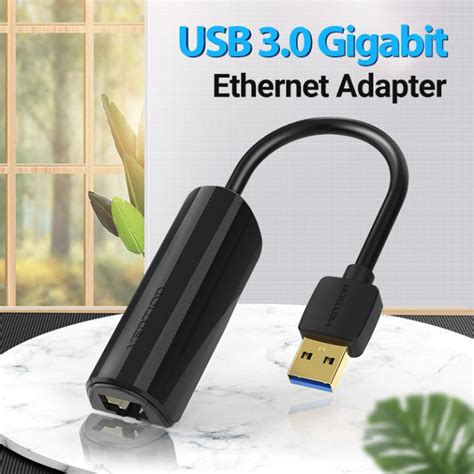 Usb 2 0 To 100mbps Ethernet Adapter Abs Type Black 0 15m Vention Authorized Store