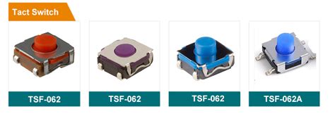 Tcf 062 Ip67 Tactile Switch Through Hole