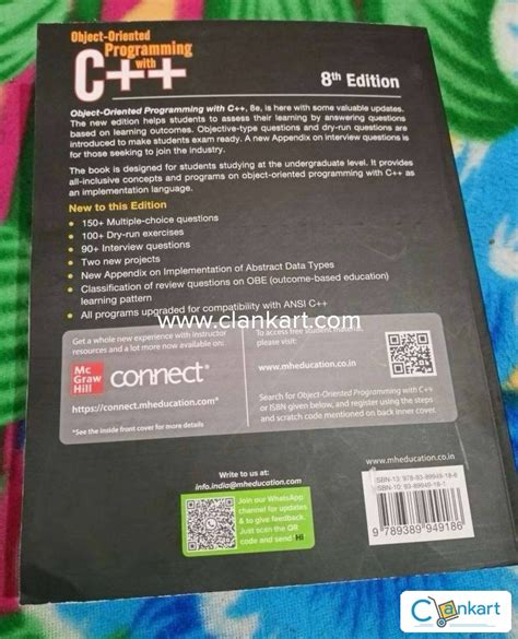 Buy Object Oriented Programming With C 8th Ed Book By E Balagurusamy