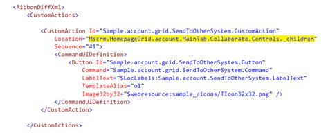 Erik Pool Understanding Crm Ribbon Xml Part 2 Updating The Ribbon