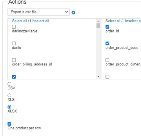Hikashop Mass Action Xlsx Export Missing Data Hikashop