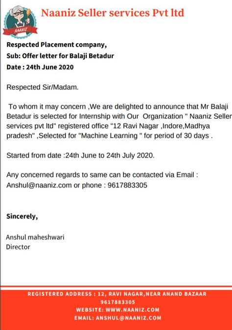 balaji betadur on linkedin aifreak internship datascientist