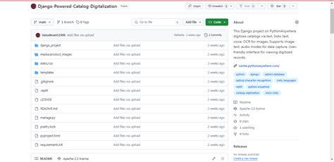 GitHub VasudevanS Django Powered Catalog Digitalization This Django Project On