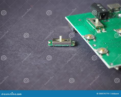 Mini Slider Potentiometer Stock Image Image Of Volume 300576779