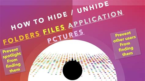 How To Hide And Unhide Folders Apps And Files On Macos Quick And Easy Guide Youtube