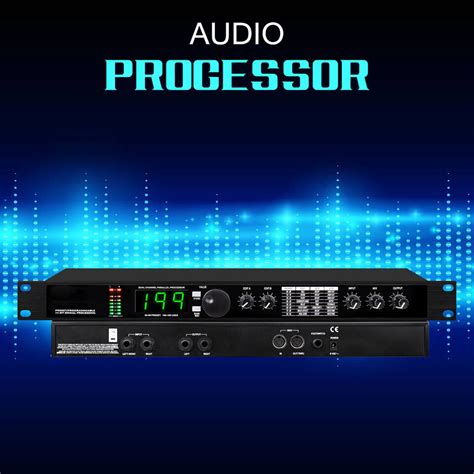 Professional Audio Processor Equalizer Digital Reverb Multi Effect Dsp