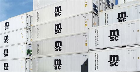 Msc Breaks Its Reefer Volume Record In 2020 Port Technology International