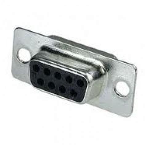 Conector DB9 Solda Fio Femea