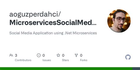 GitHub Aoguzperdahci MicroservicesSocialMediaApp Social Media Application Using Net