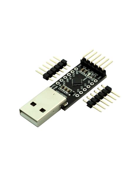 USB Serial Adapter Microcontroller CP2104 5V 3 3V Digital I O USB A