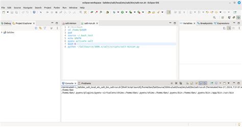 Eclipse Passing Path From Script Execution To Python Stack Overflow