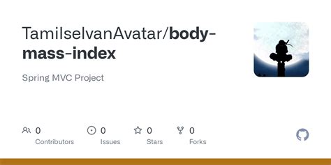 Github Tamilselvanavatarbody Mass Index Spring Mvc Project