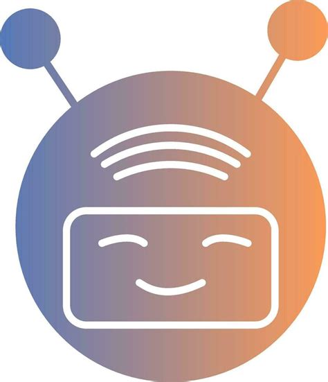 bot gradient icon 36963449 vector art at vecteezy