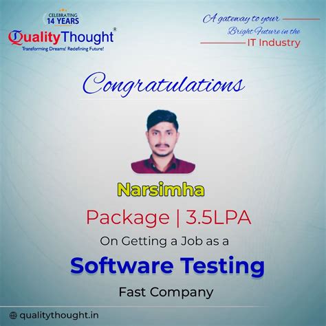 Quality Thought Infosystems On Linkedin Qualitythought Techjobs Jobs Hiring Jobsearch Job