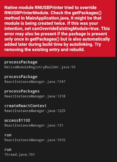 App Carshed As Soon I Install This Library Issue Thiendangit React Native Thermal