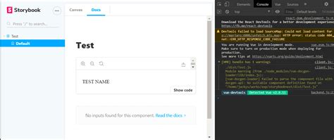 Storybook Vue Docgen Cannot Parse Component File In ESM Export From Other File Issue