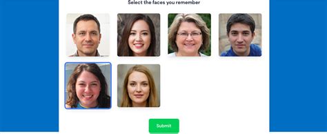 Free Face Recognition Test Online Human Benchmark Test