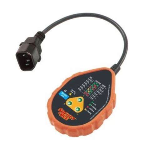 Socket And See Sok420 Professional Socket Tester 230v Iec Kettle Plug