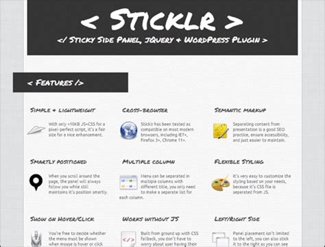Sticklr Sticky Side Panel Css3 Jquery Menu Creative Cancreative Can