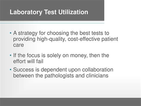 Laboratory Test Utilization Management At Harrison Fulton Blog