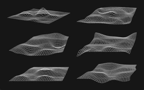 Premium Vector 3d Wireframe Graphics Pack Vector Design