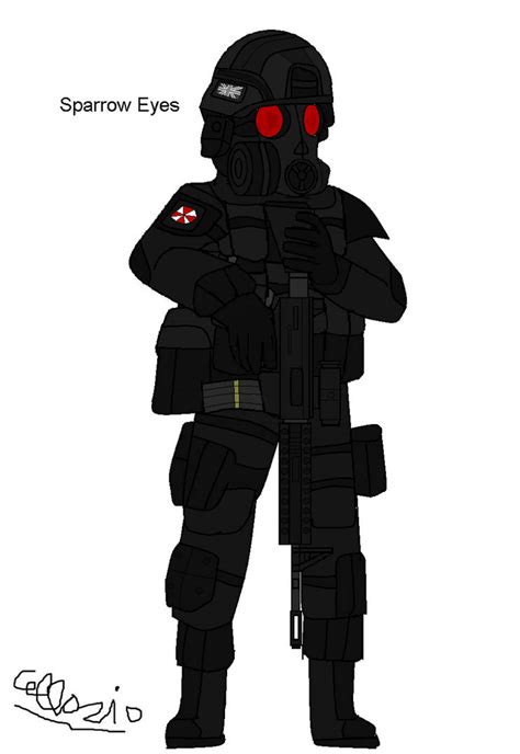 Sparrow Eyes Resident Evil Oc By Collazio On Deviantart