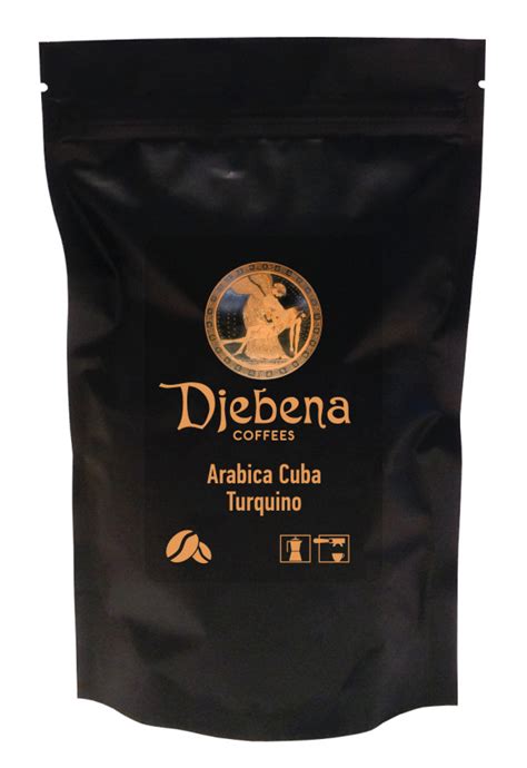 Купить Кофе зерно Djebena coffees ARABICA CUBA TURQUINO 200г K16 ...