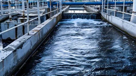 Premium Photo Factory Implementing Closedloop Water System For Sustainable Water Management