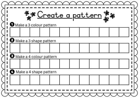 create a pattern teacha