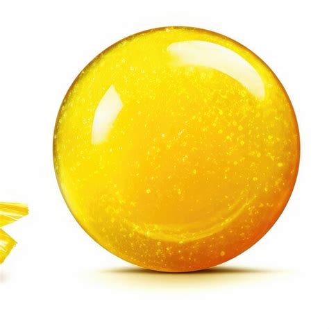 Premium Ai Image Yellow Candy Premium Ai Image Yellow Candy