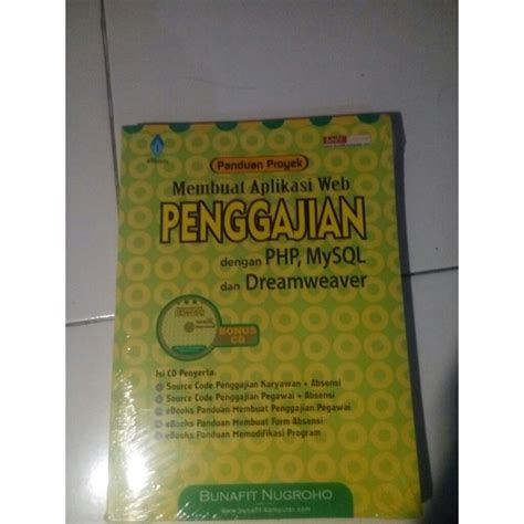 jual aplikasi web penggajian dengan php dan mysql cd shopee indonesia