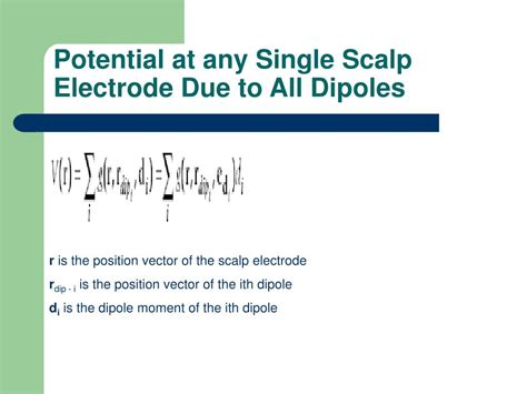 Ppt Cortical Source Localization Of Human Scalp Eeg Powerpoint