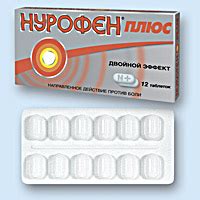 НУРОФЕН ПЛЮС - NUROFEN PLUS - NUROFEN PLYuS - НПВС комбинированного ...