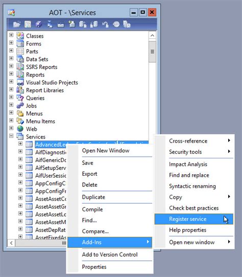refresh axservices custom powershell function day 2 day dynamics