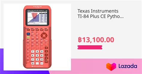 Texas Instruments Ti 84 Plus Ce Python Color Graphing Calculator Positive Coral Ation