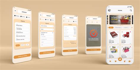 Ecommerce Grocery Store Mobile App Ui Design Mockup Behance