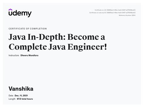 Vanshika Rana On Linkedin Udemy Course Completion Certificate