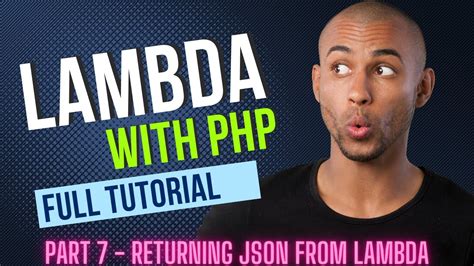 Aws Lambda For Php Return Json Data From Lambda Function Youtube