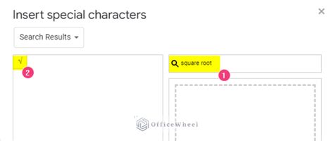 How To Insert Square Root Symbol In Google Sheets Ways