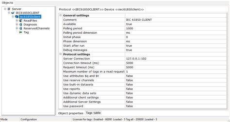 Multi Protocol Masteropc Server Plugin Iec61850 Iec 61850 Client Iec61850 Device Settings